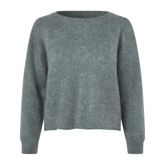 Masai Rundhals-Strickware - - Knitwear - Damen - Grau - 2XL