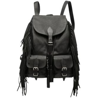 Saint Laurent Pre-owned Festival Backpack - - Pre-owned - Damen - Schwarzk - ONE SIZE