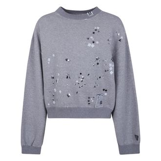 Miharayasuhiro Verzierter Pullover - - Sweatshirts & Hoodies - Damen - Grau - S