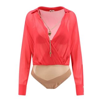 Elisabetta Franchi Damen, Oberteile, Rot, SGr&ouml;&szlig;e