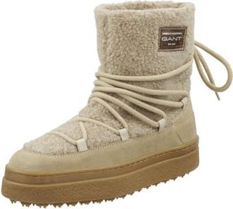 GANT FOOTWEAR Femme Snowhill Bottine, Taupe, 39 EU