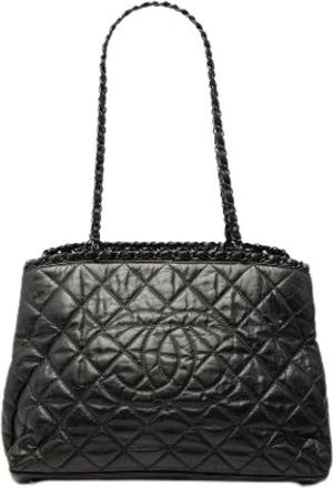 Chanel Pre-owned Chain Me tote - Femme - Pre-owned - Noir - Taille: ONE Size
