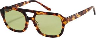 Generic Lunettes De Soleil &Agrave; Monture Carr&eacute;e Tendance Lunettes De Soleil De Sport For Hommes Et Femmes(Green)