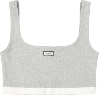 Entire studios Entire Studios, Femme, Sport, Gris, Taille: 40 FR Cotton Strap Top