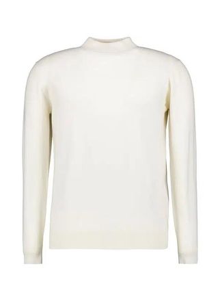 Karl Lagerfeld Herren Pullover beige unifarben
