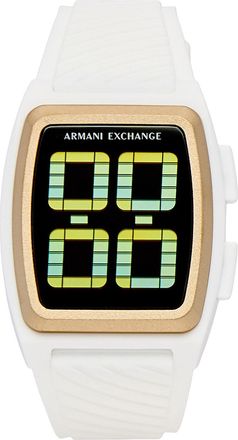 A|X Armani Exchange Uhr Armani Exchange Kelvin AX2968 Wei&szlig;
