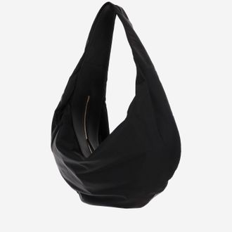 Khaite Womens Sport Xl Hobo Bag Black Nylon Shoulder