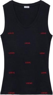 Loewe D&eacute;bardeur &agrave; logo brod&eacute; en coton stretch