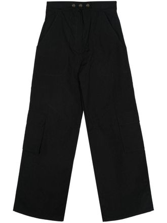 Andamane pantalon Sarah &agrave; poches cargo - Noir