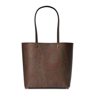 Etro Petit sac cabas Essential - Femme - Sacs - Brun - Taille: ONE Size