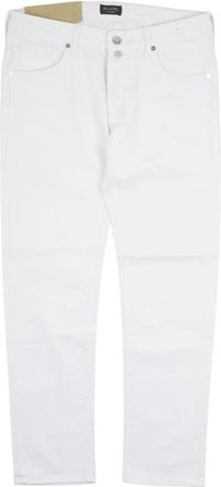 Incotex Homme, Jeans, Blanc, Taille: W37 Jeans Slim-fit