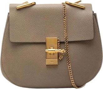 Chlo&eacute; Pre-owned Drew Shoulder Bag - Femme - Pre-owned - Brun - Taille: ONE Size