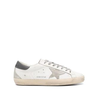Golden Goose Super-Star Sneakers - - Shoes - Herren - Wei&szlig; - 50 EU