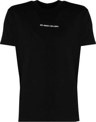 John Richmond Rundhals-T-Shirt - - Tops - Herren - Schwarzk - S
