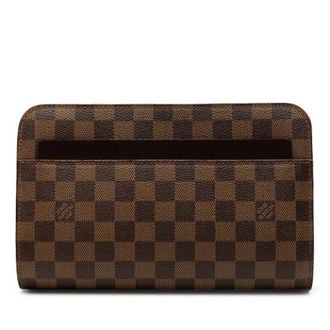 Louis Vuitton Pre-owned The Saint Paul Clutch - - Pre-owned - Damen - Braun - ONE SIZE