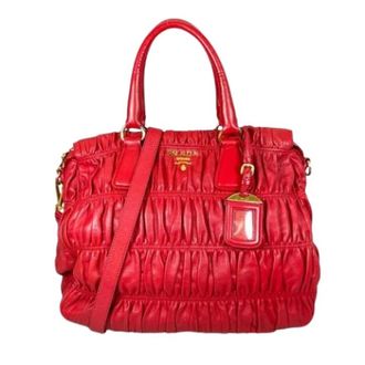 Prada Pre-owned B2588L Schulter-Tote - - Pre-owned - Damen - Rot - ONE SIZE