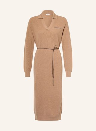 PESERICO Peserico Strickkleid Mit Seide beige