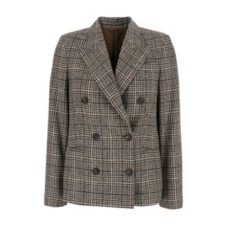Brunello Cucinelli Damen, Jacken, Beige, LGr&ouml;&szlig;e