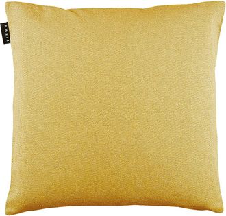 Linum Pepper Premium Kissenhülle 50x50 cm, 100% Baumwolle, Maschinenwaschbar, Senfgelb