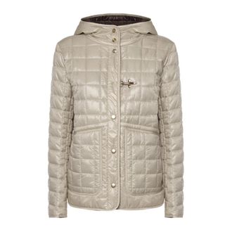 Fay Kapuzen-Steppjacke - - Jackets - Damen - Braun - L