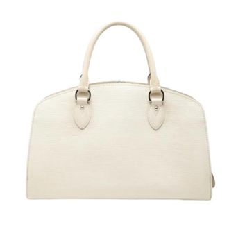 Louis Vuitton Pre-owned Vintage Leder Handtasche - - Pre-owned - Damen - Wei&szlig; - ONE SIZE