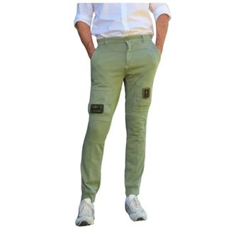 Aeronautica Baumwoll Anti-G Jogginghose - - Trousers - Herren - Gr&uuml;n - L
