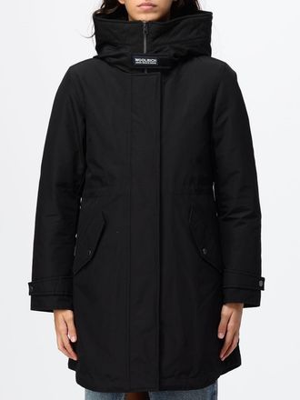 Woolrich Wasserabweisender knielanger Authentic-Parka mit Stehkragen