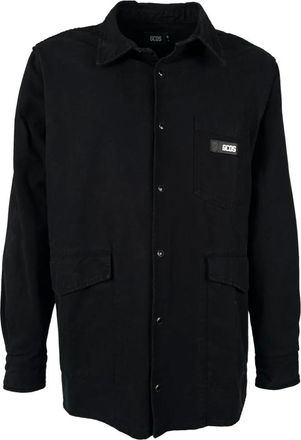 GCDS Gcds, Homme, Vestes, Noir, Taille: L Camicia Jacket