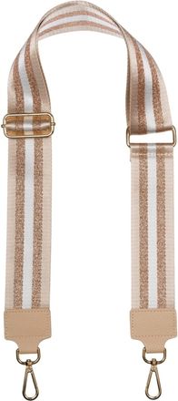 styleBREAKER Taschenzubeh&ouml;r Breiter Wechsel Taschengurt Metallic Streifen Muster