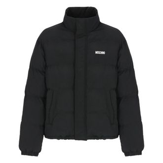 Moschino Kurze Steppjacke - - Jackets - Herren - Schwarzk - M