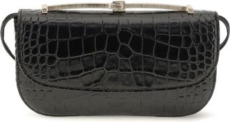 Tom Ford Calfskin Leather Shoulder Bag - Black