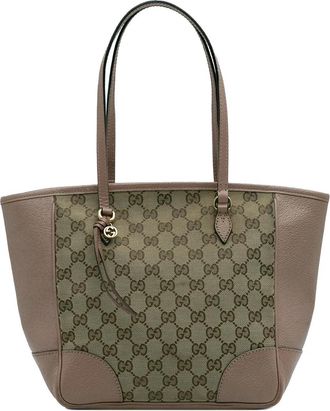 Gucci Shopper - GG Canvas Bree Tote - Gr. unisize - in Braun - f&uuml;r Damen
