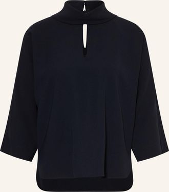 Luisa Cerano Luisa Cerano Blusenshirt Mit 3/4-Arm Und Cut-Out blau