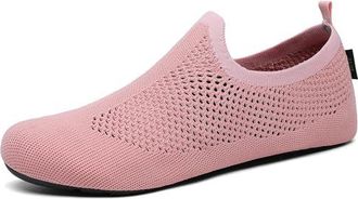 Saguaro Chaussons Femme Homme Pantoufles Antidérapante Léger Chaussons Maison pour Extérieur Intérieur, Rose 44/45EU