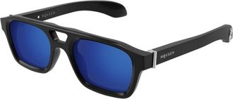 Alexander McQueen Am0505S 003 Sonnenbrille - - Accessories - Herren - Schwarzk - 52 MM