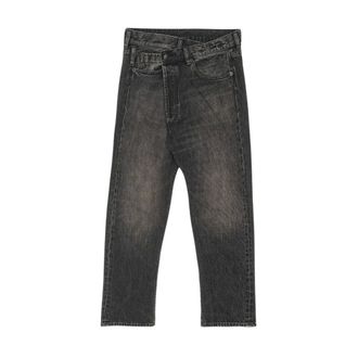 R13 Femme, Jeans, Noir, Taille: W27 Jean Crossover
