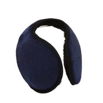Generic Cache-oreilles en velours &eacute;pais chaud pour homme et femme, bleu, taille unique
