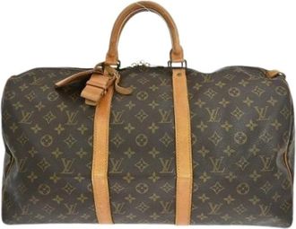 Louis Vuitton unisex, Pre-owned, Brun, Taille: ONE Size Sac Keepall Pre-owned