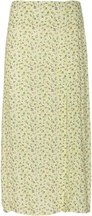 Mar De Margaritas Femme, Jupes, Vert, Taille: 36 FR Roxana Midi Skirt