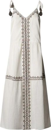 Pepe Jeans London Femme, Robes, Blanc, Taille: 40 FR Diva Longuette Dress