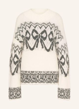 Mrs & Hugs Mrs & Hugs Pullover Mit Alpaka weiss