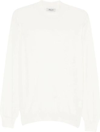 Gran Sasso Giuuno Pullover - - Knitwear - Herren - Wei&szlig; - L