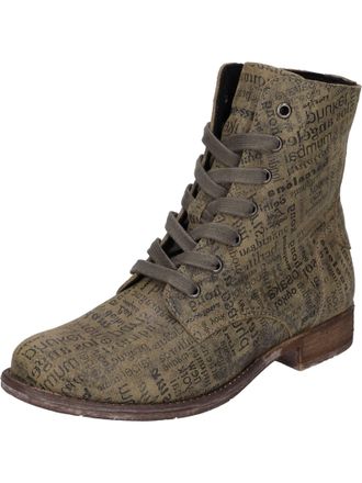 Josef Seibel Damen Schn&uuml;rstiefeletten Sienna 82,Weite G (Normal),Wechselfu&szlig;bett,uebergangsschuhe,uebergangsstiefel,Boots,Gr&uuml;n (Oliv),38 EU