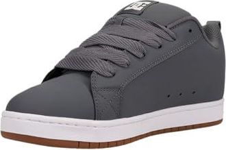DC Baskets Court Graffik pour Homme, Gris/Blanc, Taille 42,5 UE, Gris/Blanc, 42.5 EU