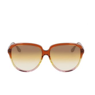 Victoria Beckham Runde Acetat Sonnenbrille - - Accessories - Damen - Braun - ONE SIZE