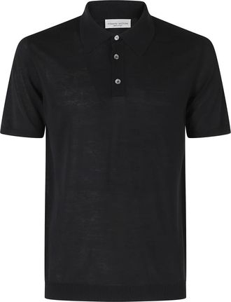Roberto Collina Homme, Tops, Noir, Taille: XL Polo Mc