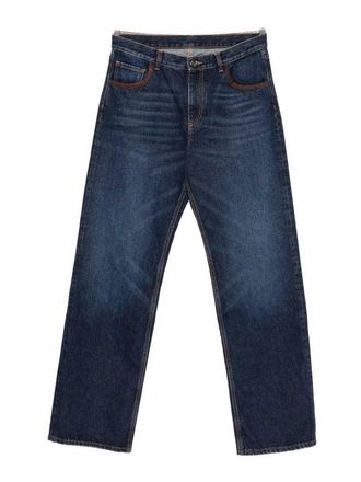 Etro Jean Droit - Bleu Fonc&eacute;