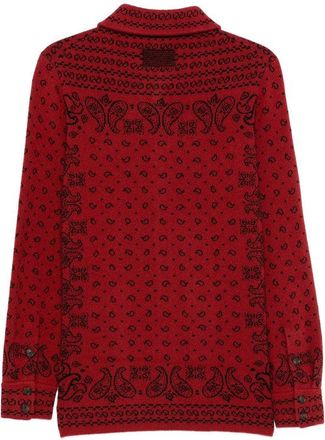 Guest In Residence Wild Rag Shirt - Red