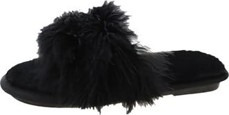 Generic Pantoufles poilues pour femme &agrave; lext&eacute;rieur Mode 2024 Nouvelles chaussures &agrave; fond plat Version cor&eacute;enne de lorteil Pantoufles &agrave; la mode Pantoufles tend