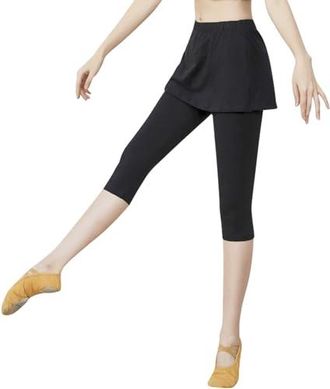 Generic Collant thermique 2026 pour femmes, hommes, femmes, couleur unie, pantalon da&eacute;robic, exercice du corps, ballet classique, danse, yoga (pantalon court)